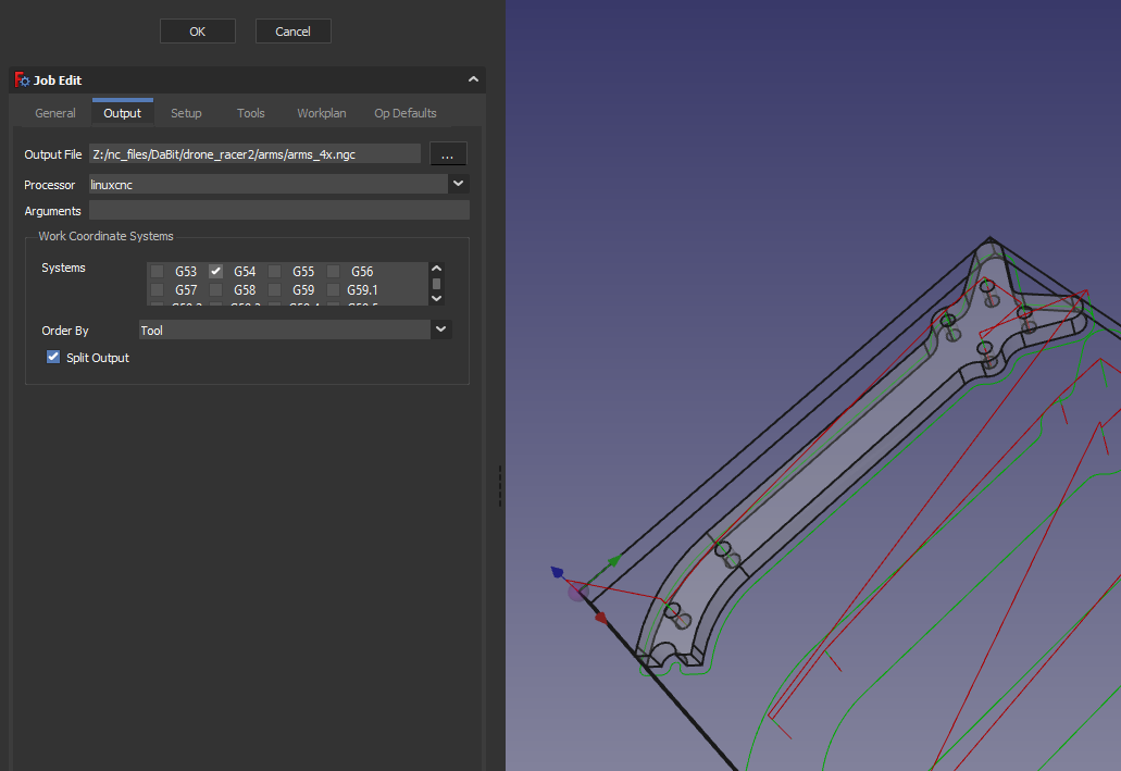 Different filenames for different tools, arraying - FreeCAD Forum